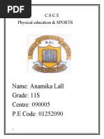 Physical Education 2023 CSEC Past Paper | PDF