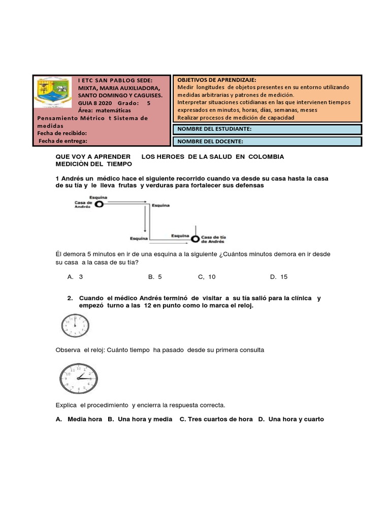 Medición de Longitudes para Niños | PDF | Medición