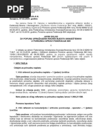 Uredba o Postupku Prijema U Radni Odnos U Javnom Sektoru U FBiH | PDF