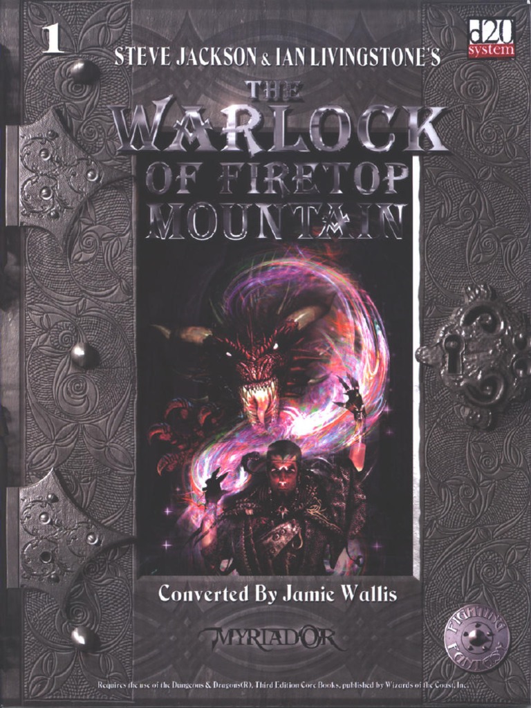 d20 Fighting Fantasy Warlock of Firetop Mountain - Compress | PDF