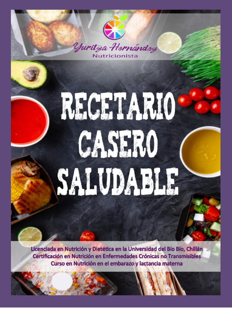 Recetario Casero Saludable 2020 | PDF | Carne | Panes