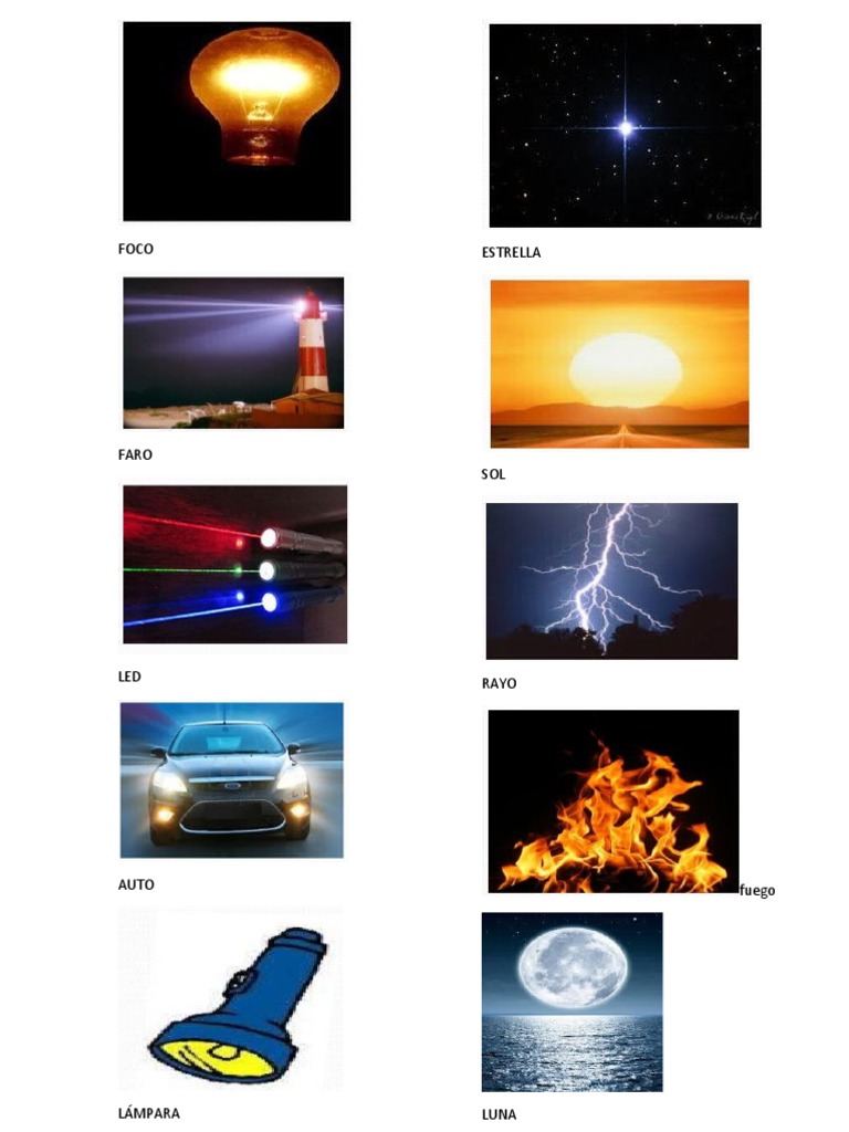Luz Artificial y Natural Imagenes | PDF