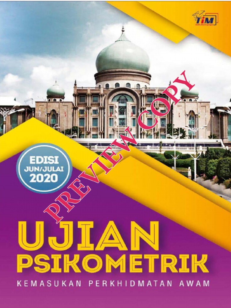 Ujian Psikometrik 2020 Pdf