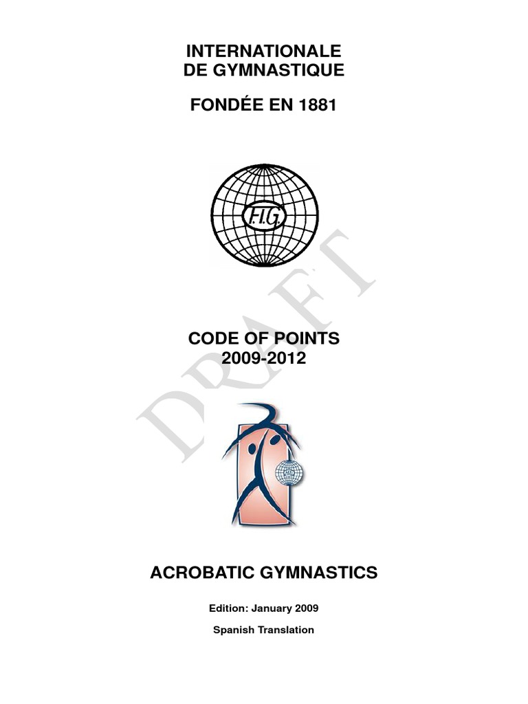 Code of Points Draft - Spanish | PDF | Gimnasia | Reglas y regulaciones ...