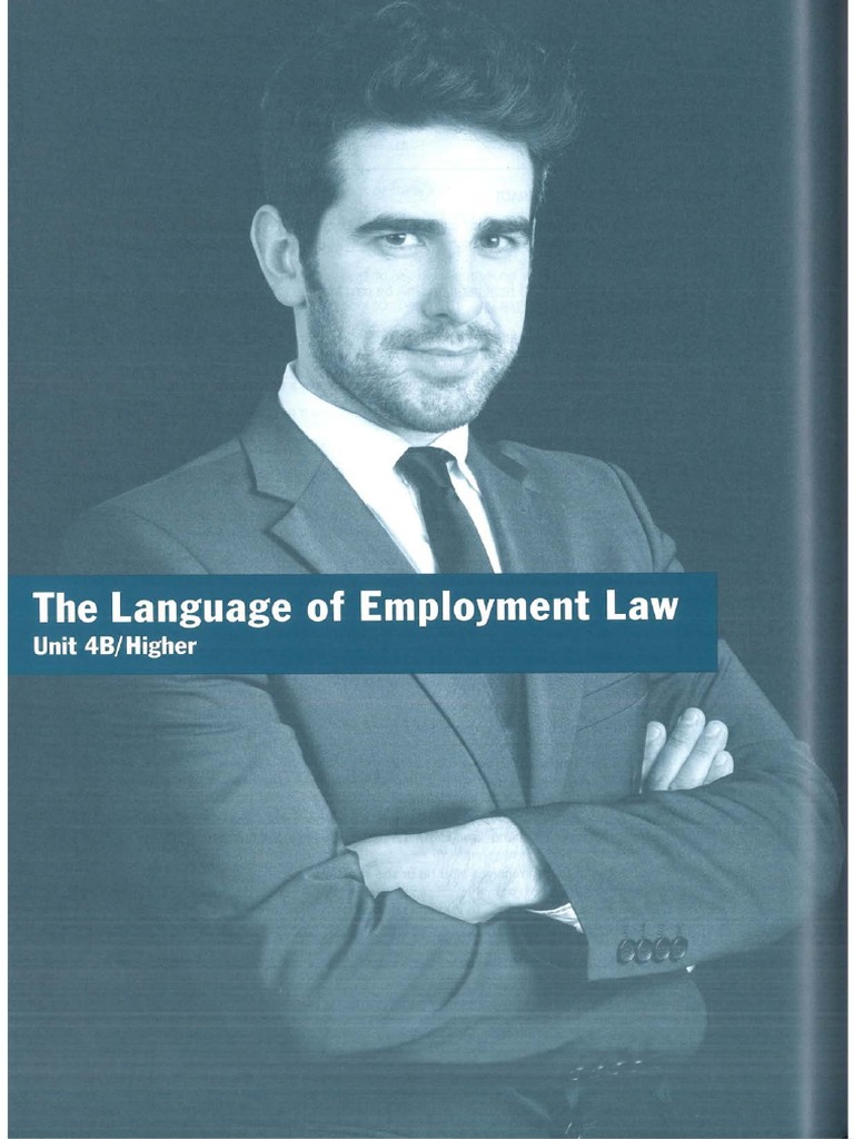 4 B The Lawyers English Language Coursebook | PDF