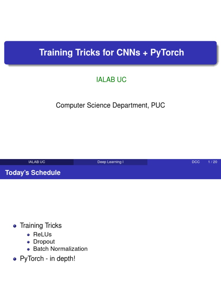 Cnns Pytorch Pdf Artificial Neural Network Deep Learning
