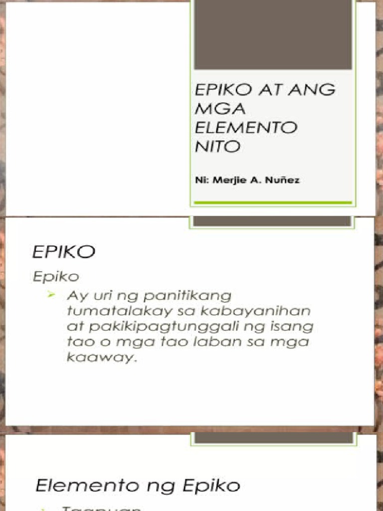 Epiko NG Kabisayaan | PDF