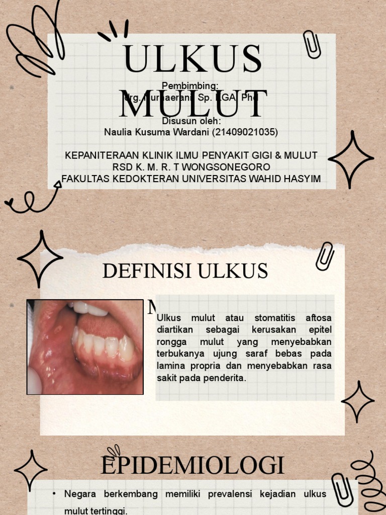 Ulkus Mulut Naulia 127 | PDF | Sains & Matematika