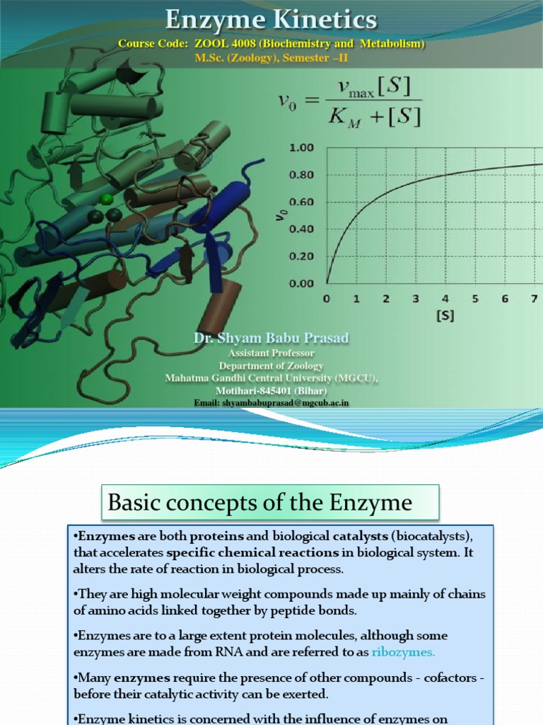 Enzyme Notes | PDF | Enzyme | Cofactor (Biochemistry)