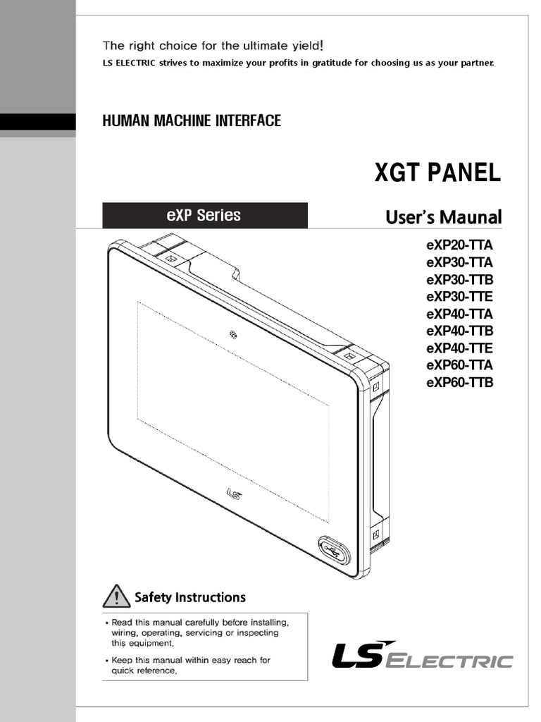 eXP Manual eXP V1.5 202006 EN | PDF | Programmable Logic Controller | Usb