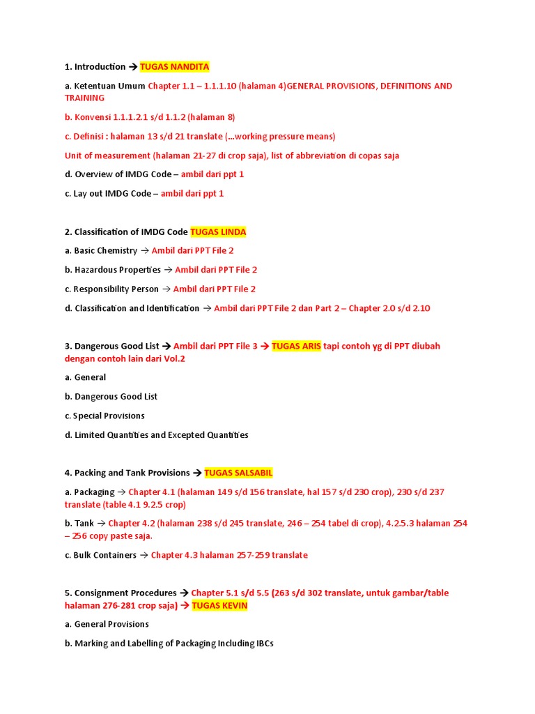 Panduan Lengkap IMDG Code | PDF | Komputer