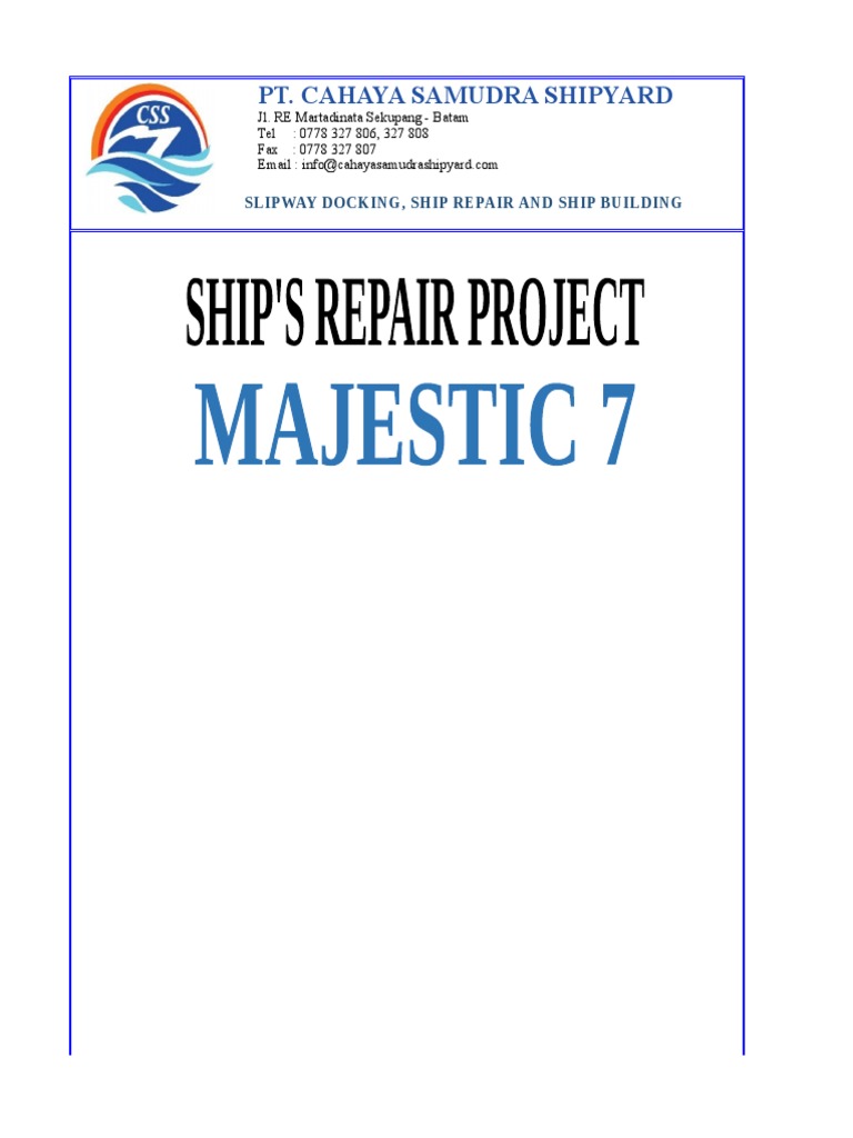 Majestic 7 | PDF | Water | Transport