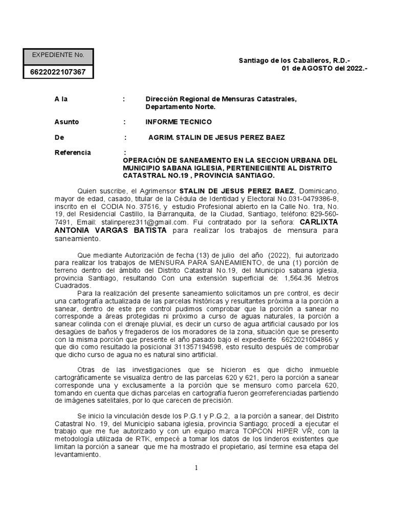 Informe Tecnico-1 | PDF