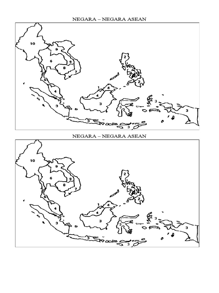 PETA BUTA ASEAN | PDF