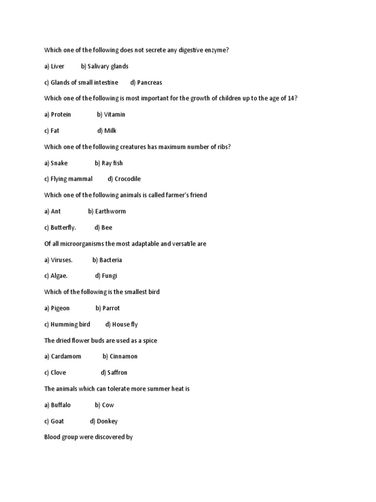 BSN Entry Test | PDF