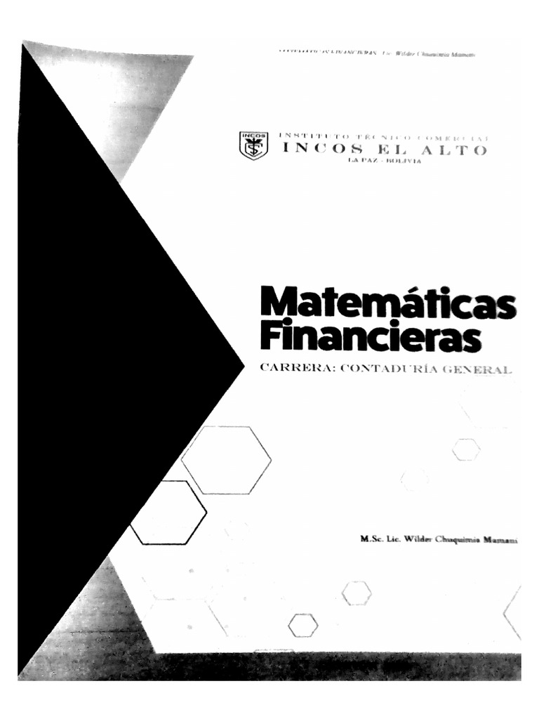 Matemática Financiera | PDF