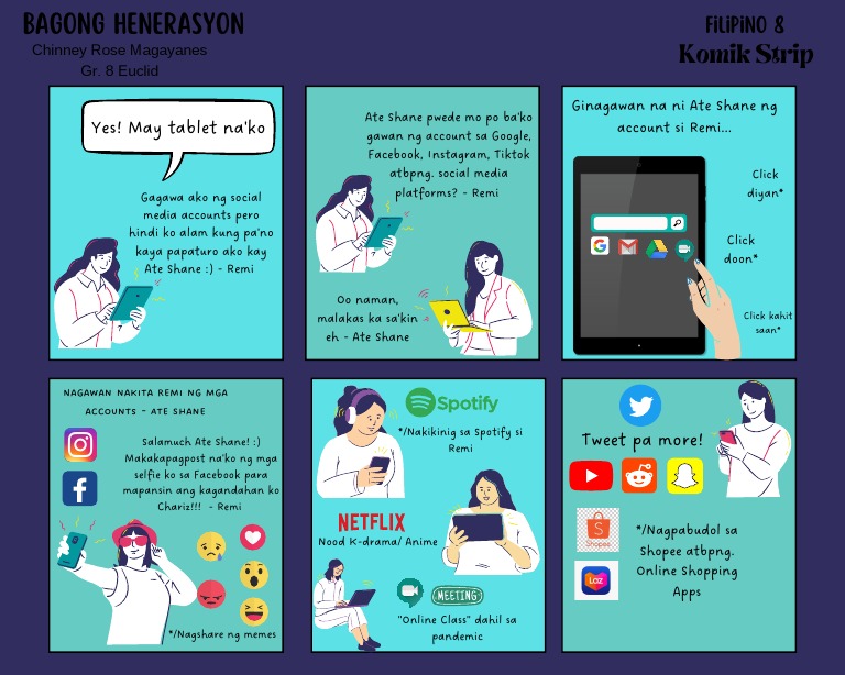 Blank 6 Panel Grid Comic Strip | PDF