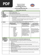 Intramurals Activity Proposal 2025 | PDF | Learning