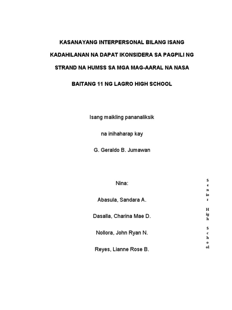 Pananaliksik Kabanata 12 | PDF