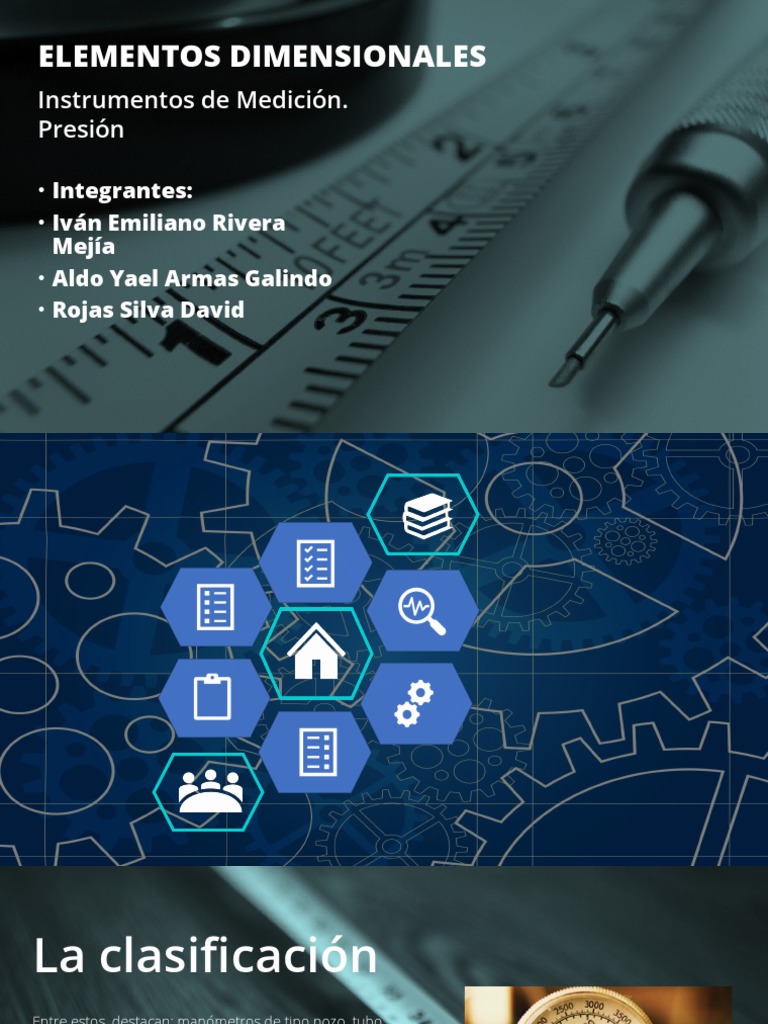 Elementos Dimensionales | PDF | Calibración | Medida de presión