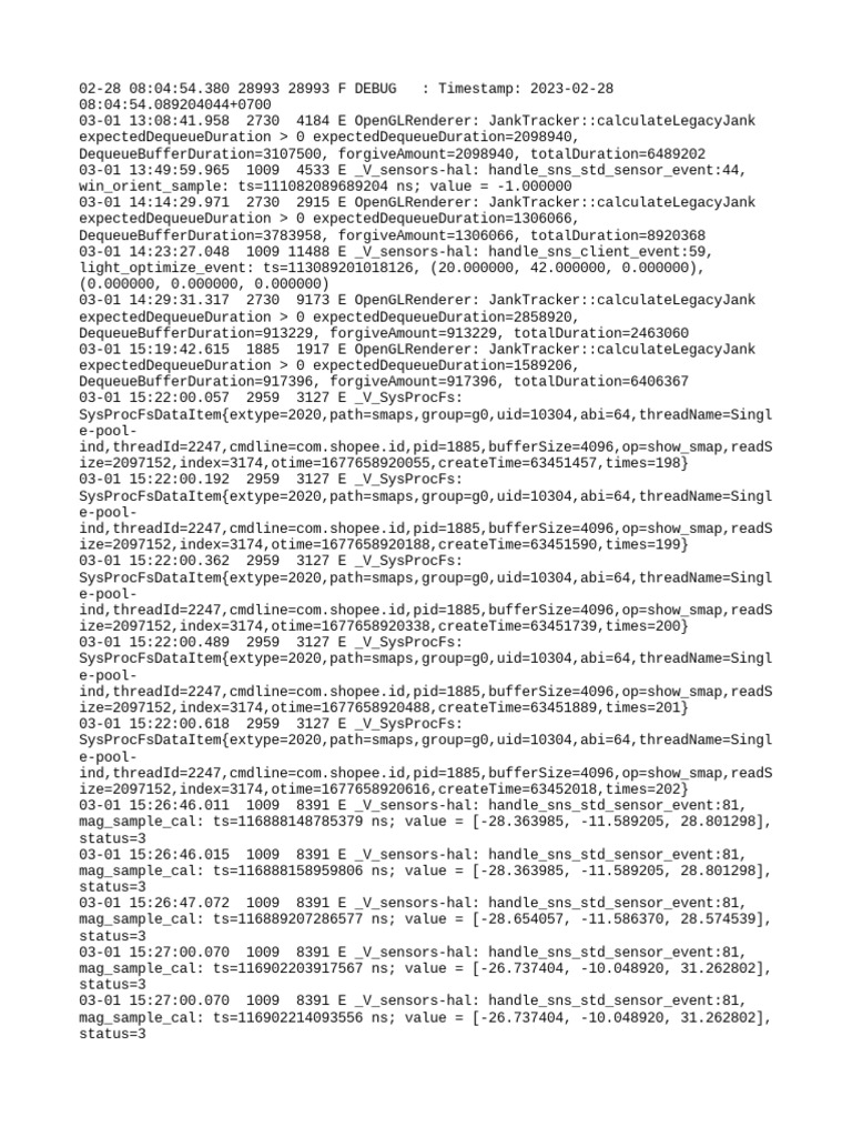 Log | Download Free PDF | Mobile App | Software