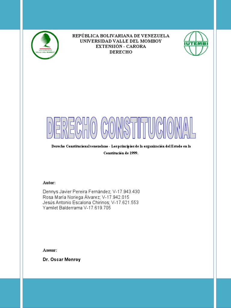 Consti. Tema 6-7 Trabajo - 095917 | Download grátis PDF | Gobierno | Ciencias Políticas