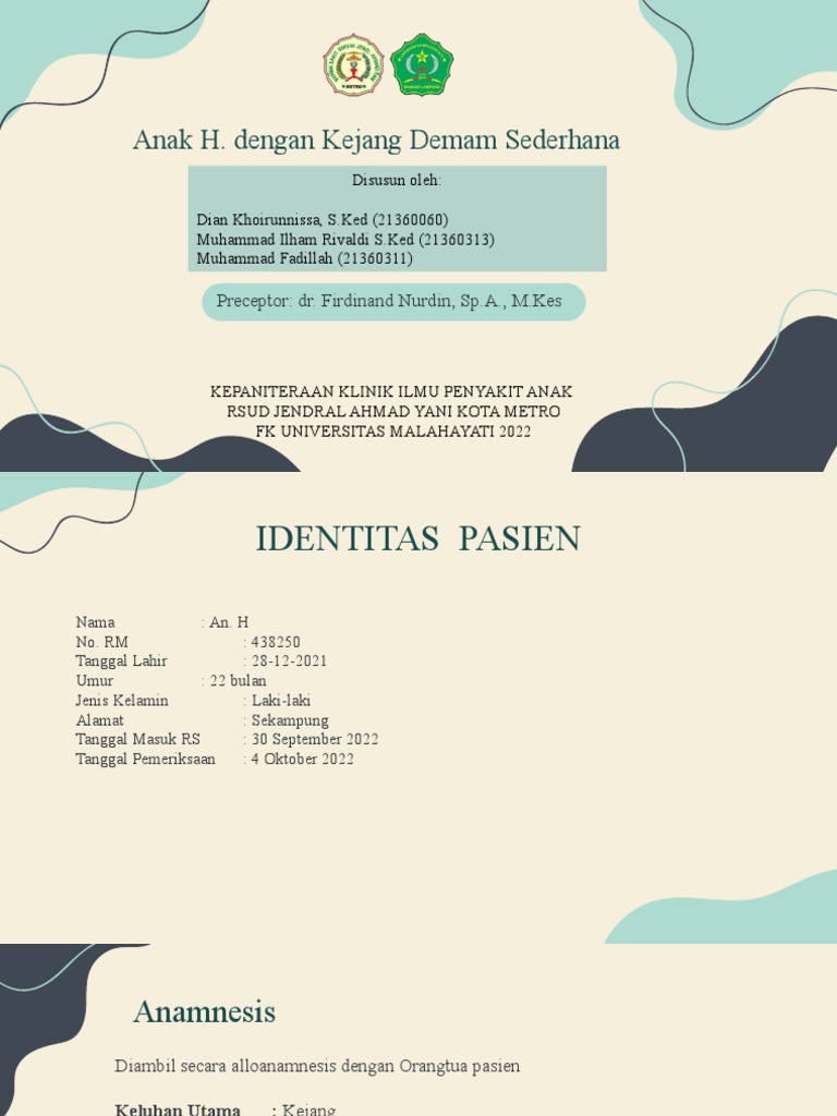 Case Report Kds | PDF