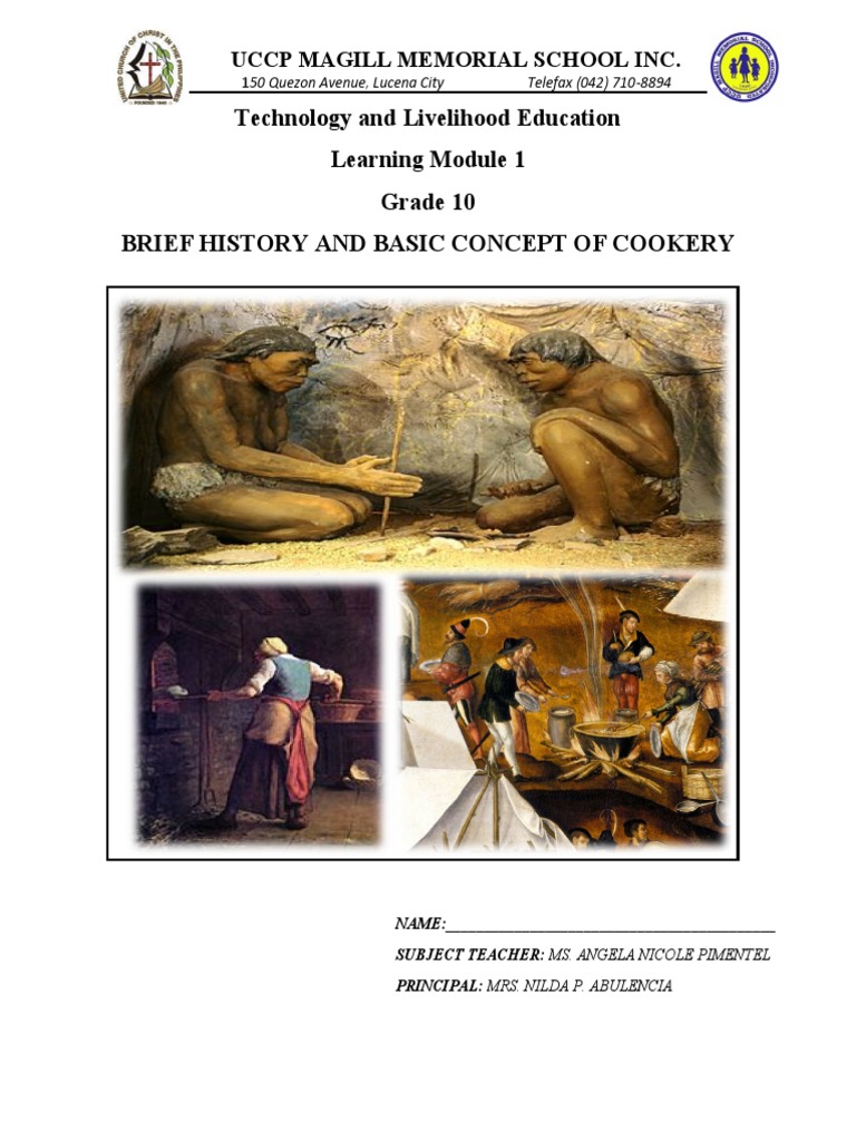 Module 1 (Tle) | PDF | Cooking | Food And Drink