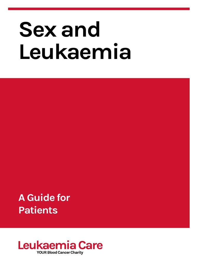 Sex And Leukaemia An Essential Guide Pdf Safe Sex Herpes Simplex