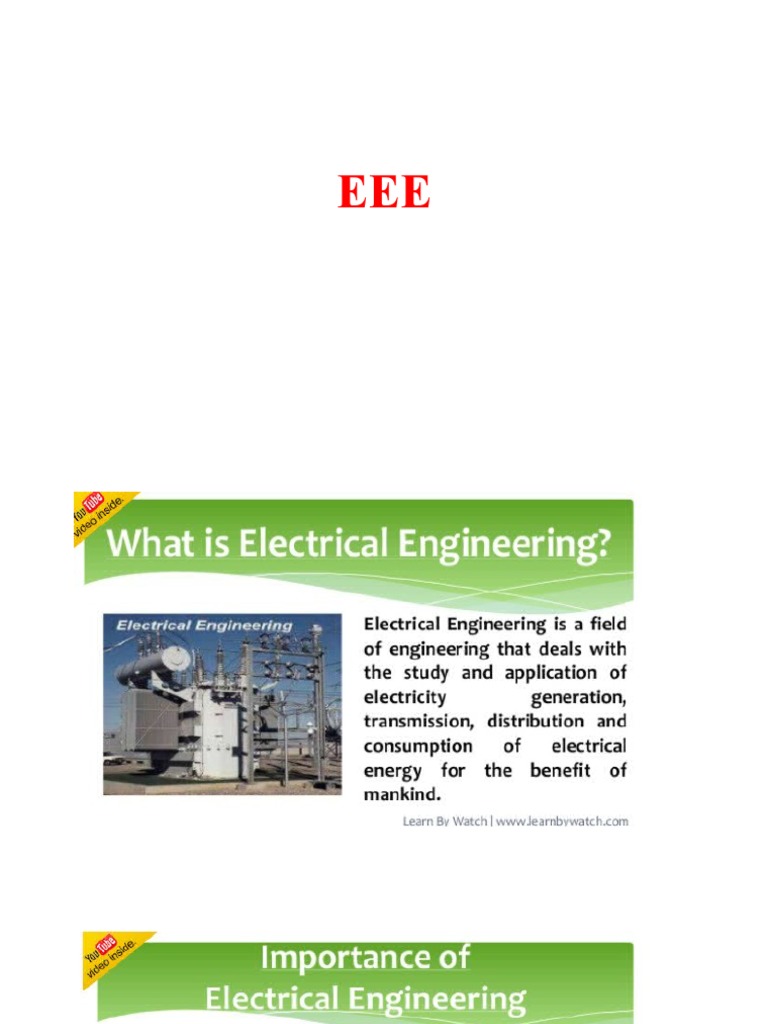 Careers in EEE | PDF