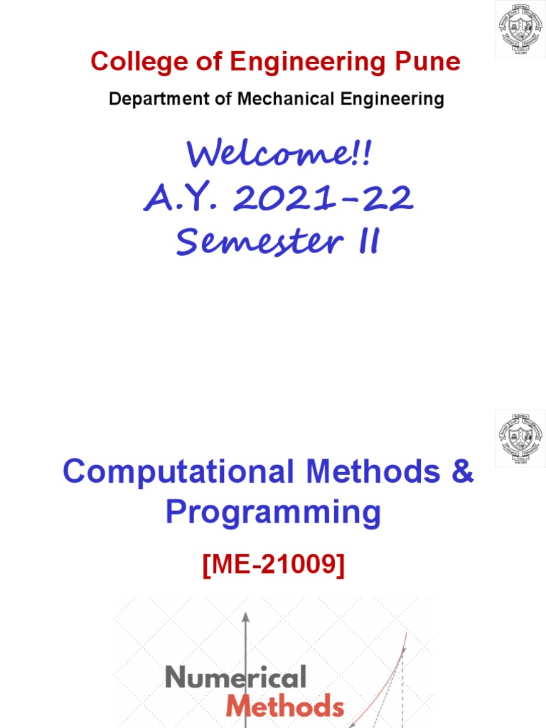 CMP1 | PDF | Equations | Numerical Analysis