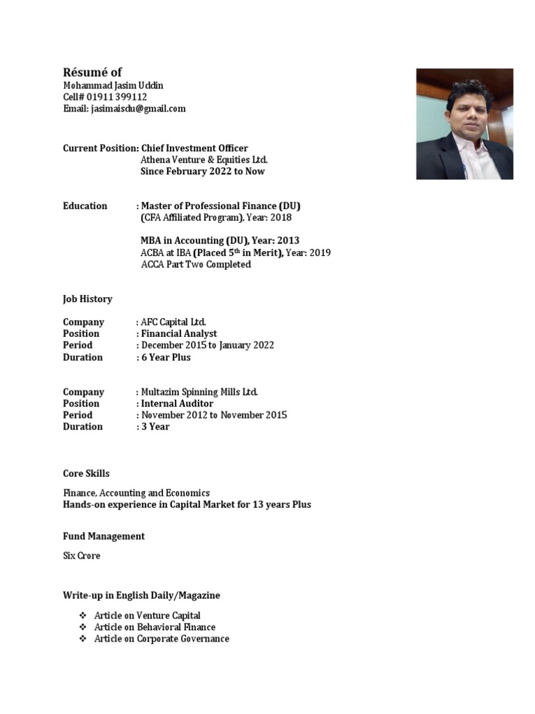 My CV | PDF