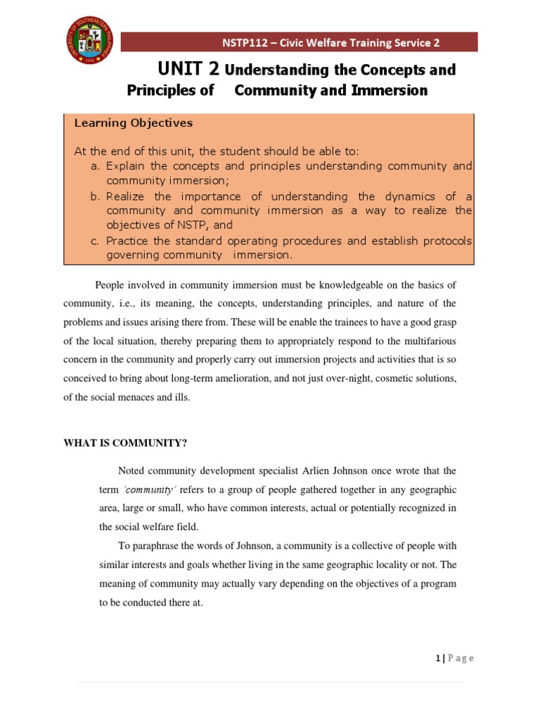 NSTP 2 CWTS 2 Module Unit2 | PDF | Climate Resilience | Disaster Risk ...