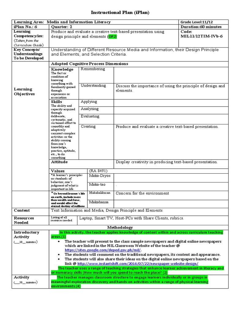 Creative Text Presentation Plan | PDF | Career & Growth | Computers