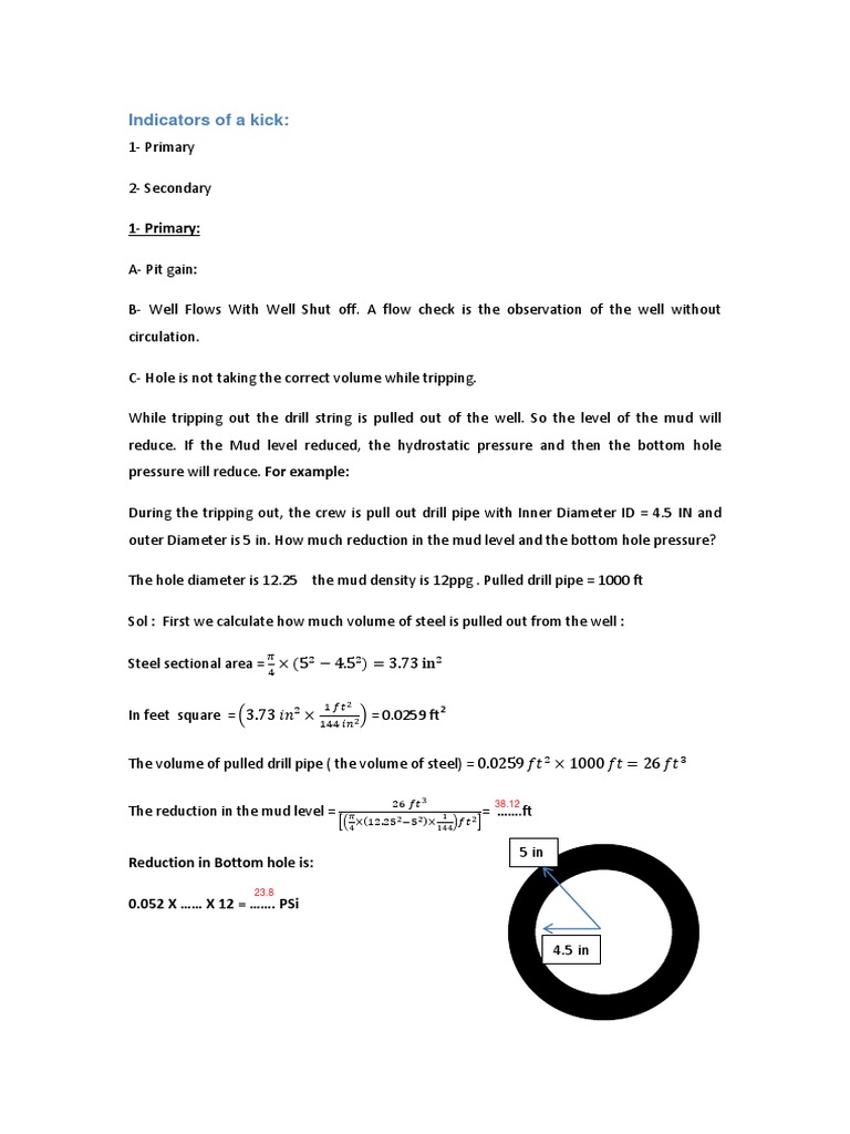 Well Control Pdf Metrology Gases