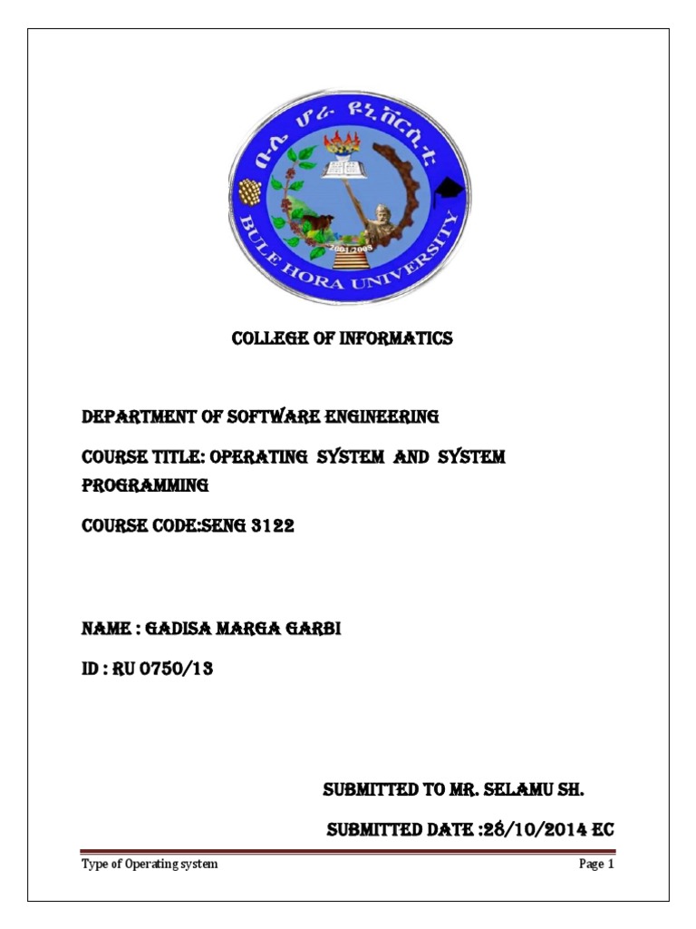 Types of Operating Systems: A Guide to Batch, Distributed, Multitasking ...