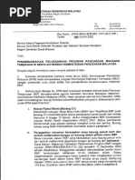 Borang Pesanan RMT Mingguan | PDF