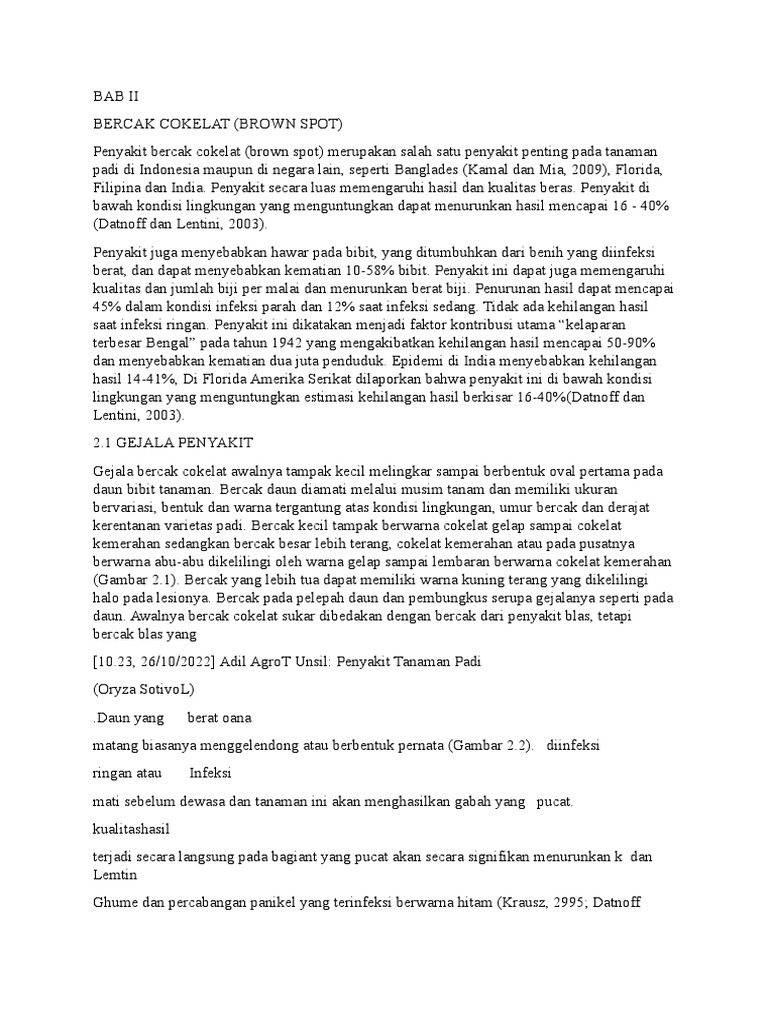 Penyakit Padi | PDF