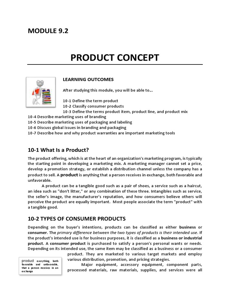 MODULE#10 Product Concept | PDF | Brand | Trademark