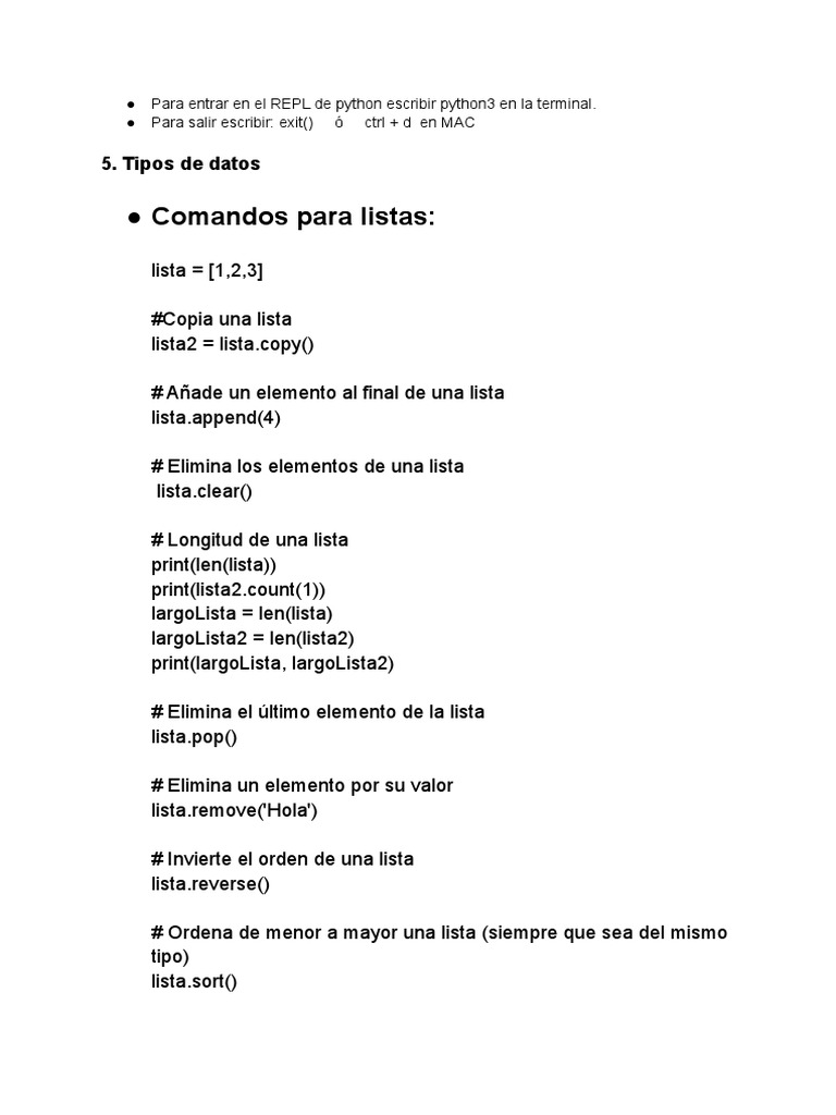 Python | PDF | Python (lenguaje de programación) | Matemáticas Aplicadas