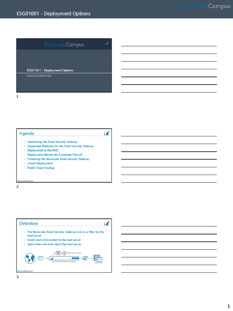 Esg01001 - Deployment Options - Slide Deck | PDF | Cloud Computing | Domain Name System