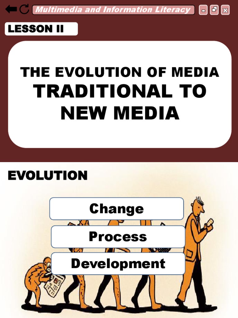 Evolution of Media: Traditional to New | PDF | Information Age | Telephone