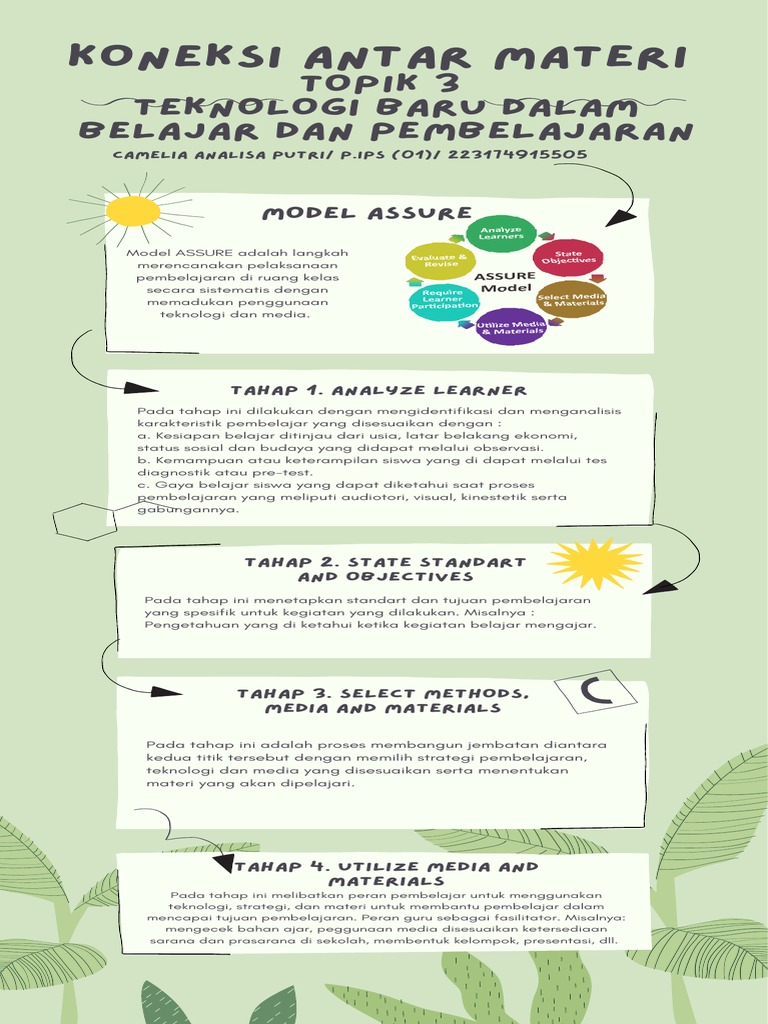 Topik 3 Koneksi Antar Materi | PDF