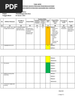 Penilaian Matriks Risiko K3 | PDF