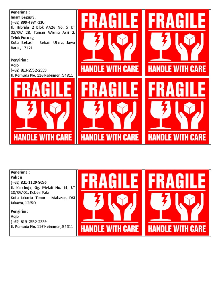 Fragile | PDF