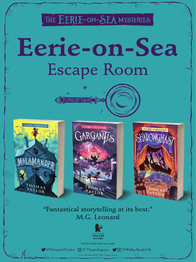 WEB READY Eerie-On-Sea Escape Room | PDF | Word Search