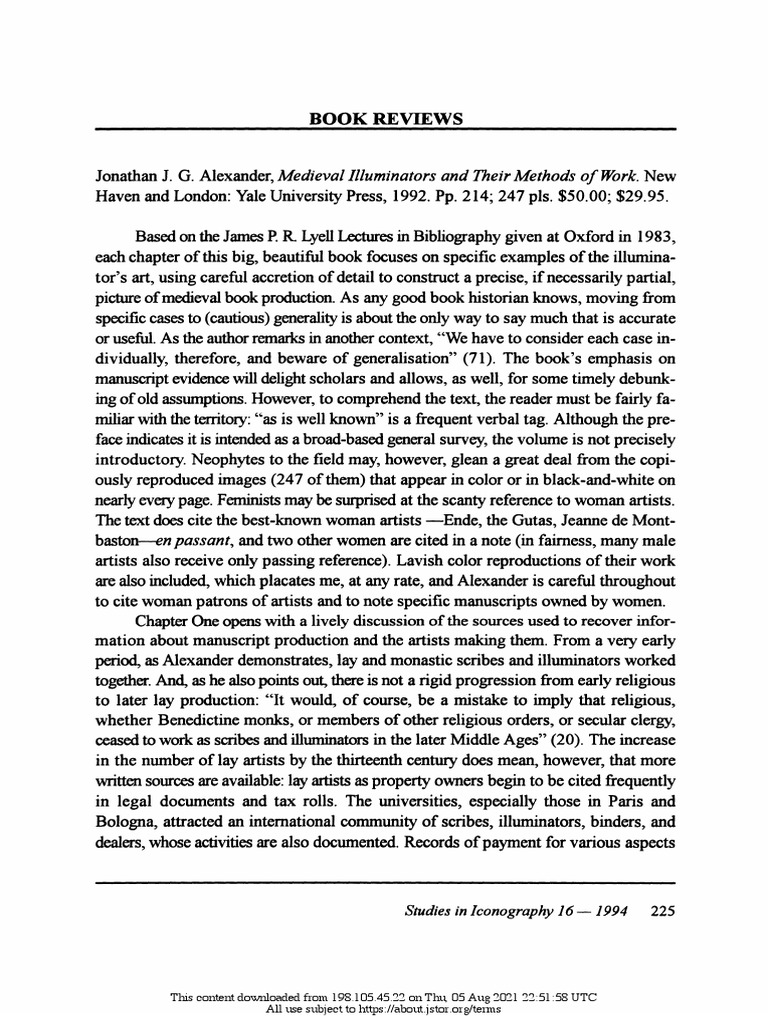 Medieval Illuminators and Their Methods | PDF | Manuscript | Writing