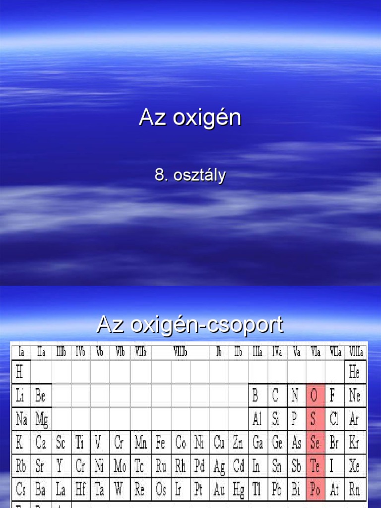 Az Oxigen | PDF