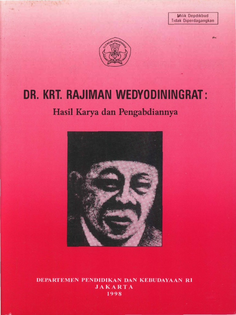 DR KRT Rajiman Wedyodiningrat 1998 | PDF