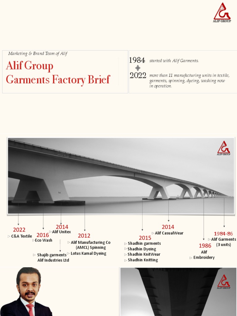 Alif Group Garments Overview 2022 | PDF | Sewing | Clothing